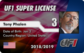 UF1 Formula 1 Super License